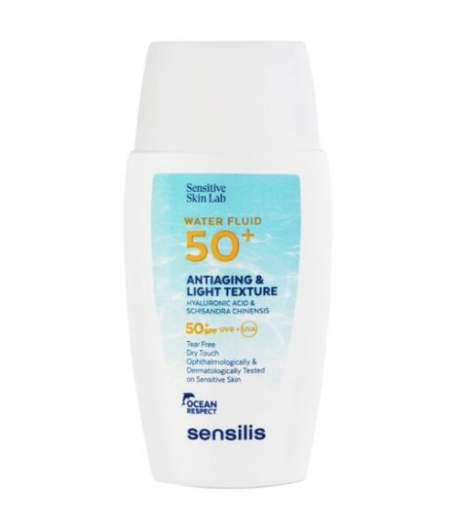 SENSILIS SENSITIVE SKIN WATER FLUID INVISIBLE SPF50+ 40ML
